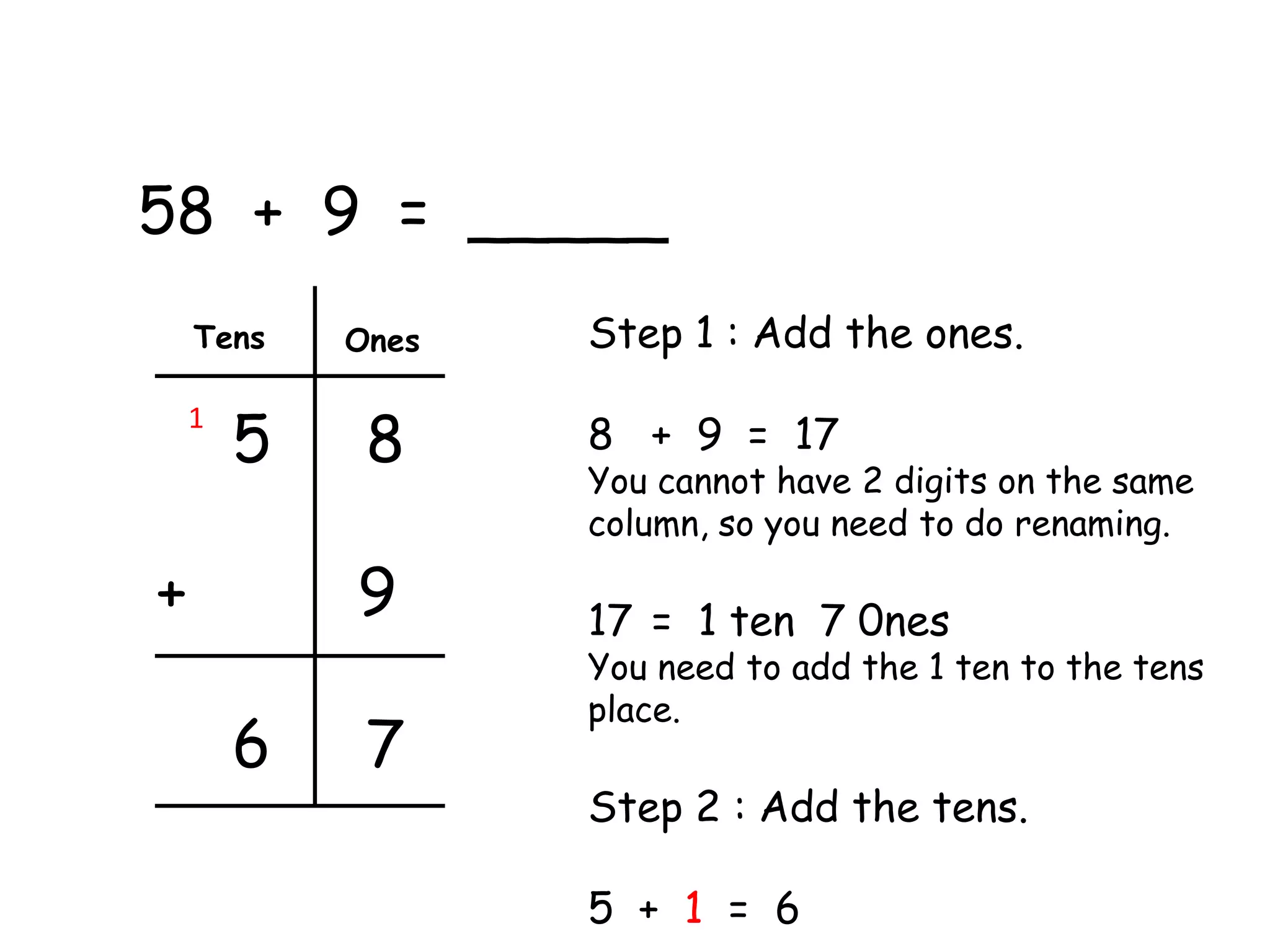 Addition within 100 | PPTX
