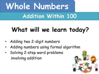 Addition within 100 | PPTX