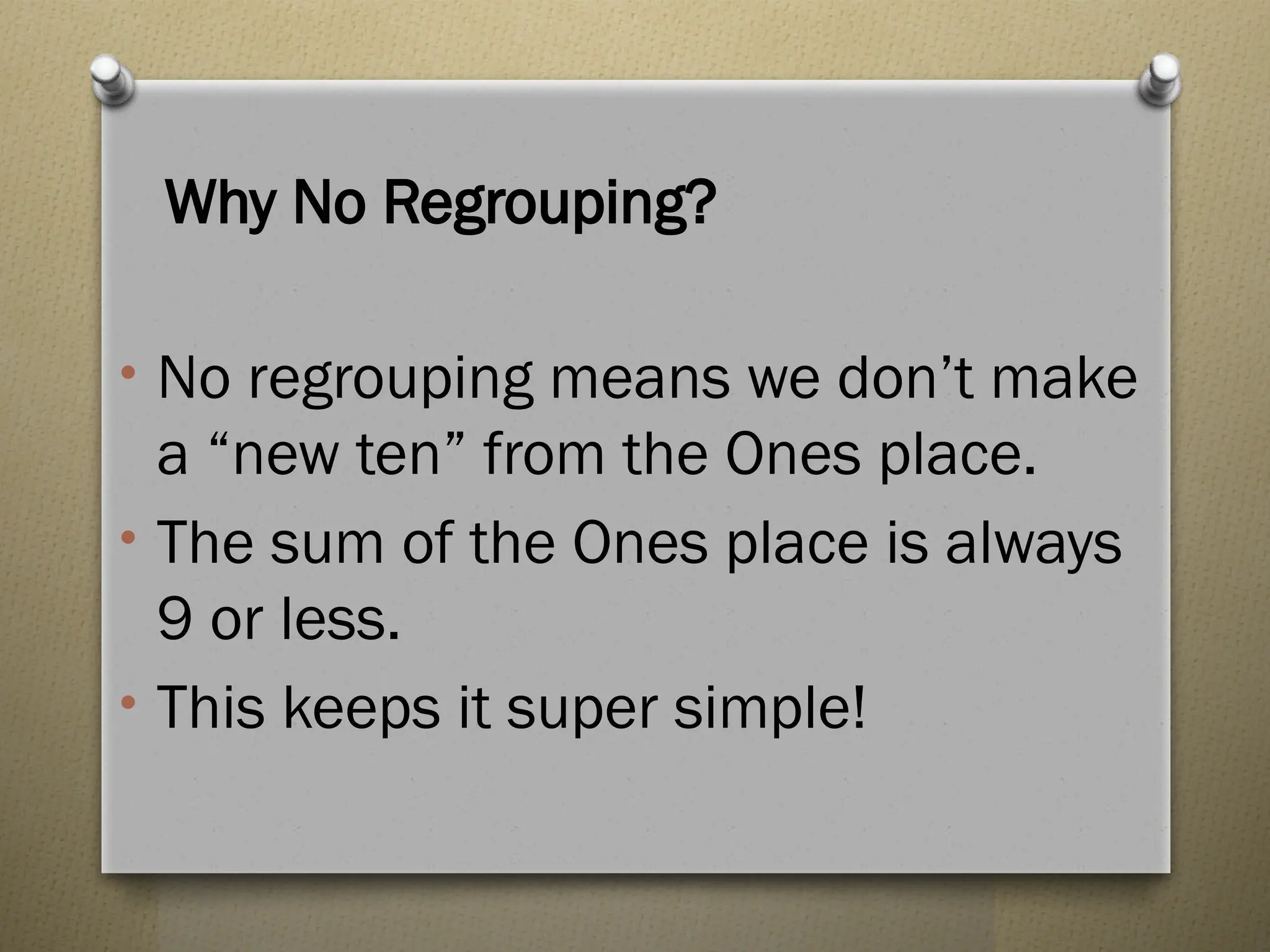 Addition without regrouping PowerPoint presentation | PPTX