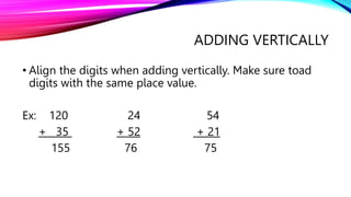 Addition without regrouping second quarter.pptx