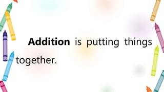 Addition with Sums of 5 or Less | PPTX