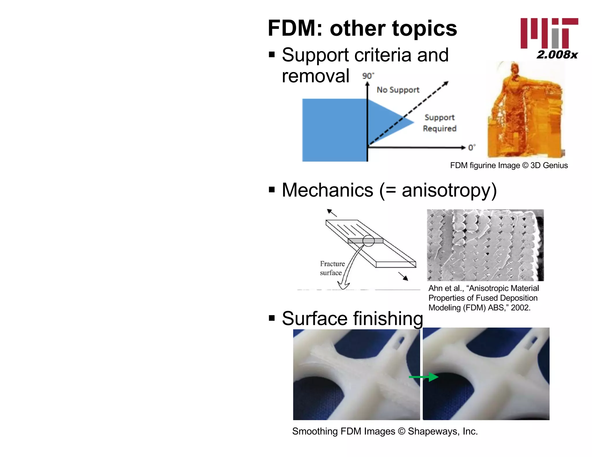 Additive Manufacturing (2.008x Lecture Slides) | PDF