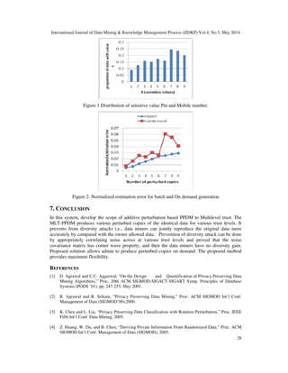 Additive gaussian noise based data perturbation in multi level trust privacy preserving data ...