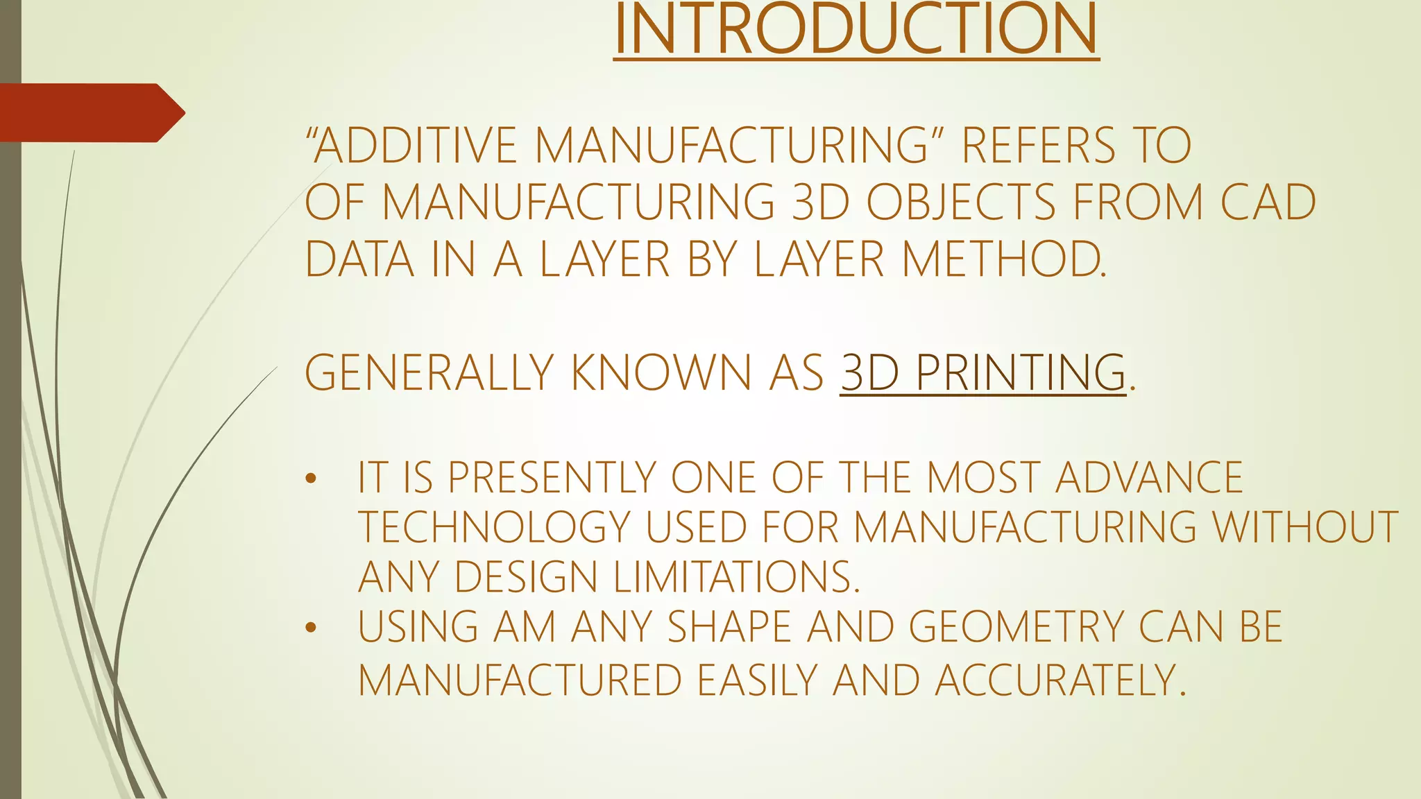 Additive Manufacturing | PPT