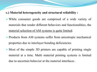 Additive manufacturing | PPTX