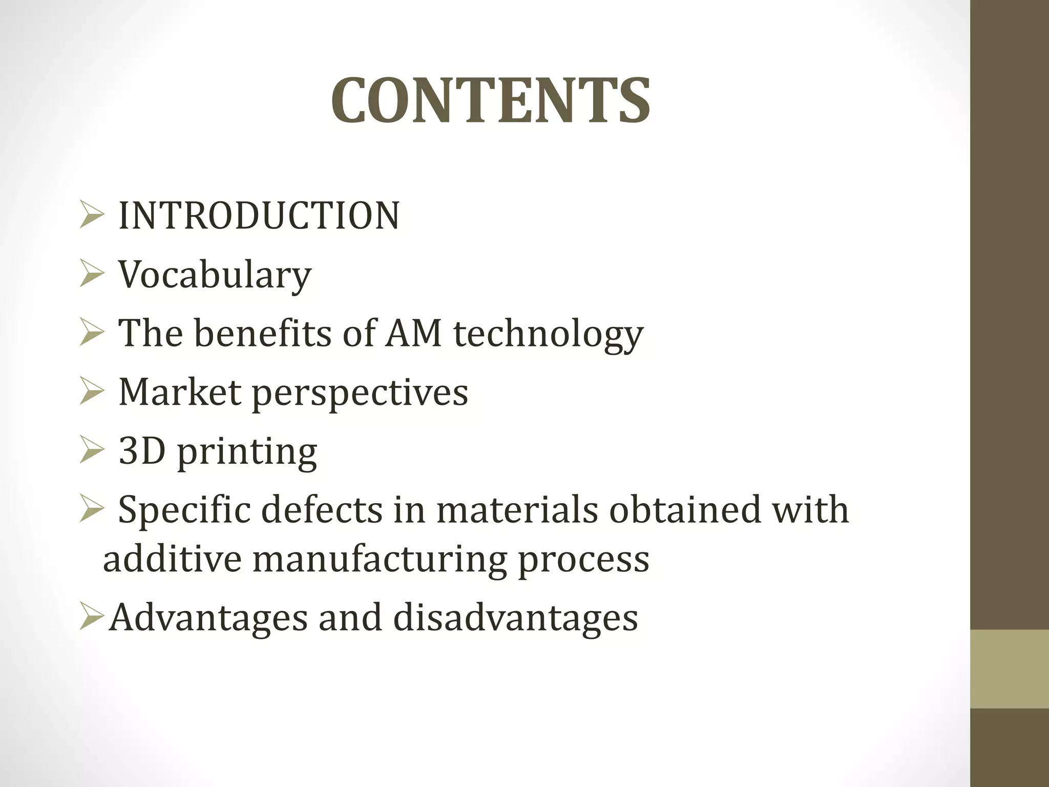 Additive manufacturing | PPTX