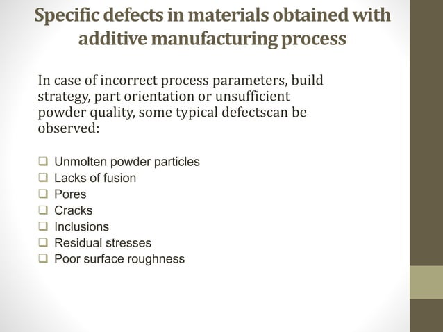 Additive manufacturing | PPT