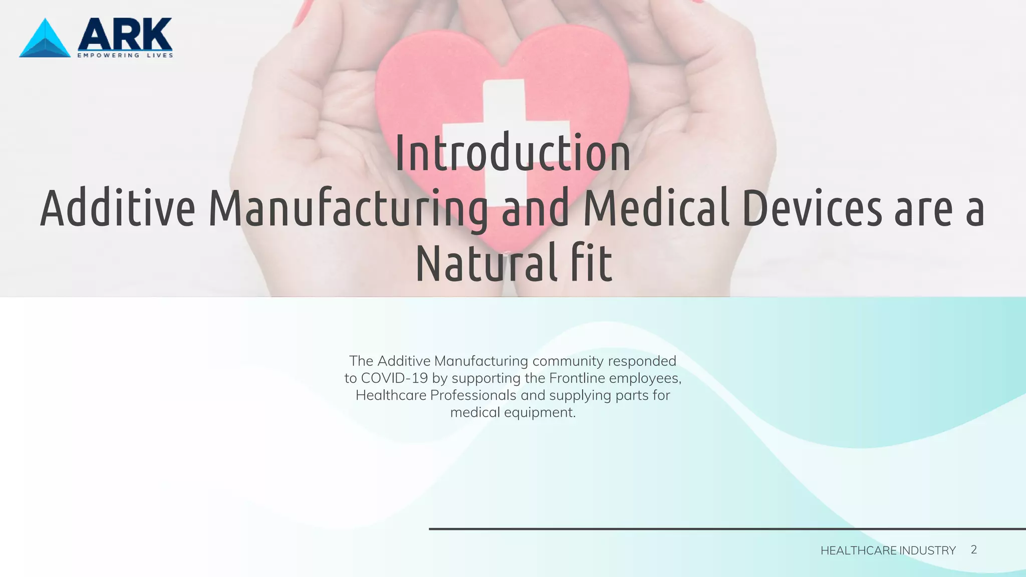 Additive Manufacturing in Healthcare Industry | PDF