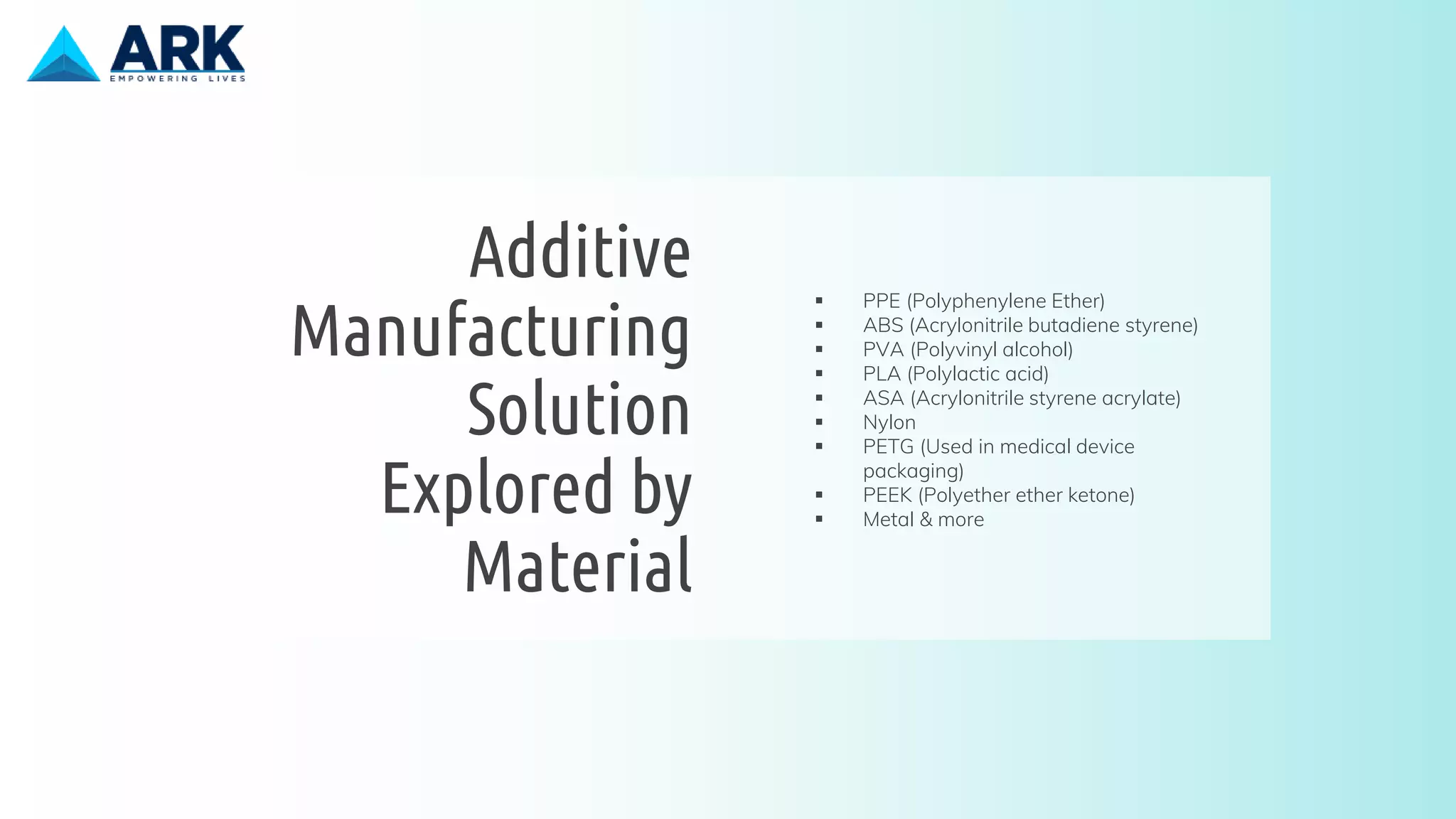 Additive Manufacturing in Healthcare Industry | PDF