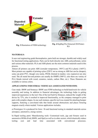 Additive manufacturing of thermoplastics | PDF
