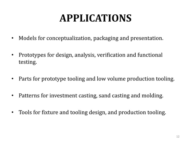 Additive manufacturing ppt2 | PPT