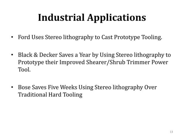 Additive manufacturing ppt2 | PPT