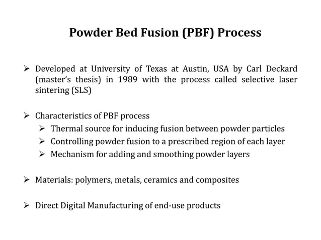 Additive manufacturing ppt2 | PPT