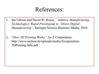 Additive manufacturing technology | PPT