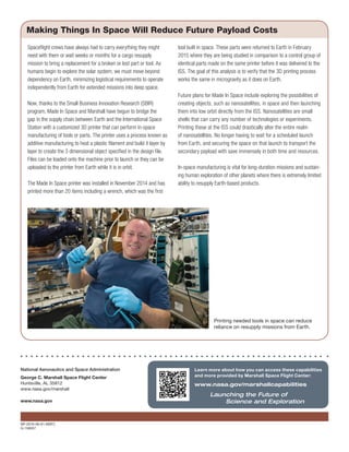 NASA Additive Manufacturing | PDF