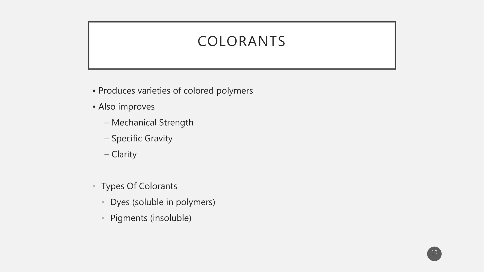 Additives of Polymer, Additives of plastic, Improve properties of ...