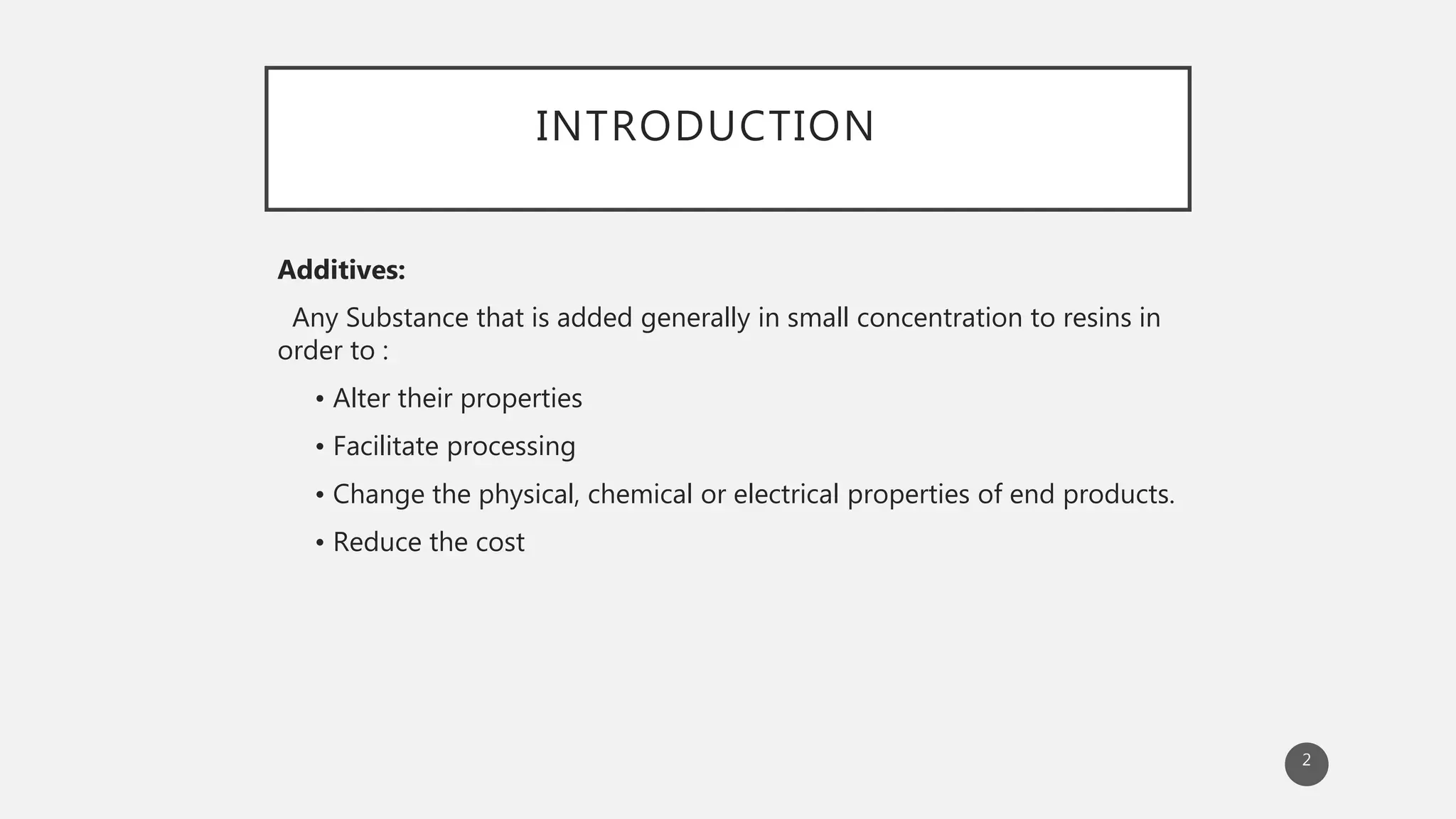 Additives of Polymer, Additives of plastic, Improve properties of ...