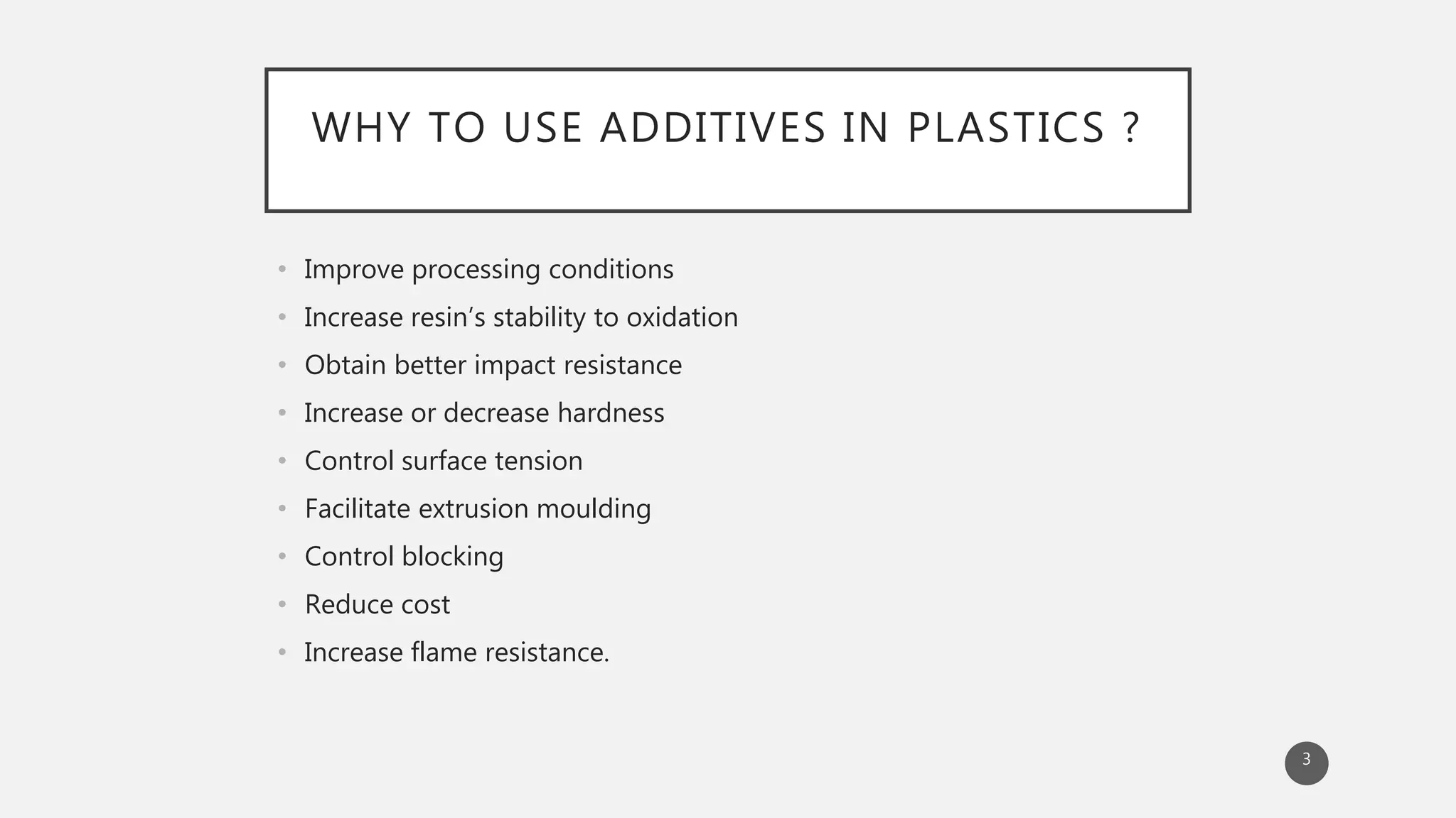 Additives of Polymer, Additives of plastic, Improve properties of ...