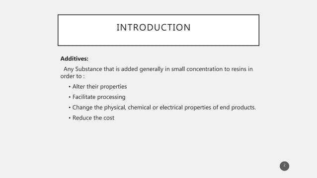 Additives of Polymer, Additives of plastic, Improve properties of ...