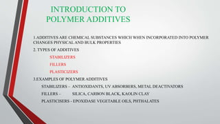 Additives | PPTX