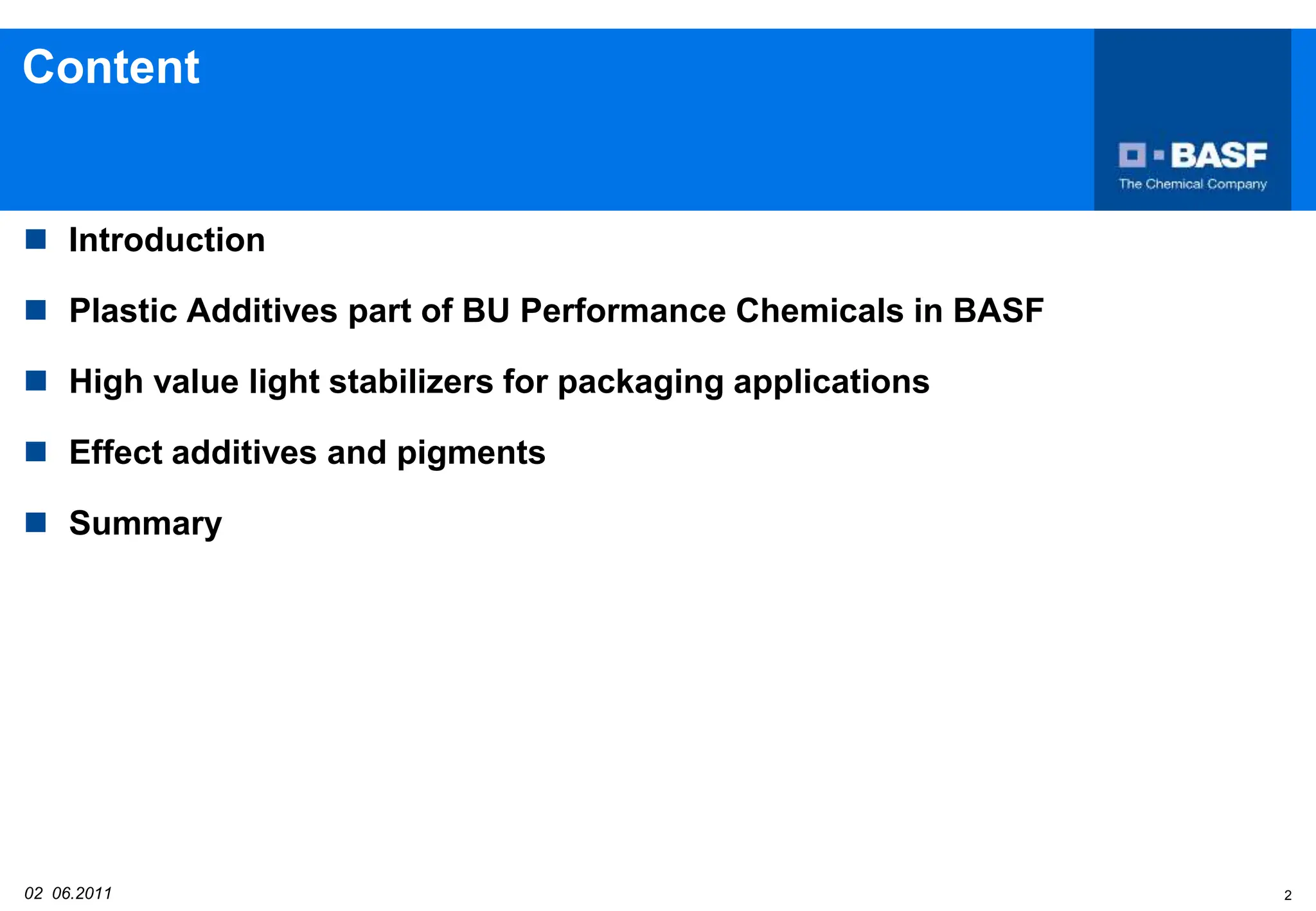 Additives forthe Plastic Packaging .pptx