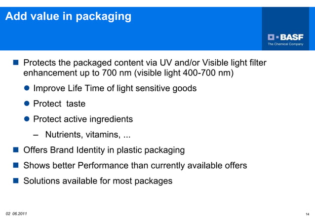 Additives forthe Plastic Packaging .pptx | Chemistry | Science