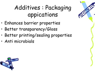 Additives in plastics | PPT