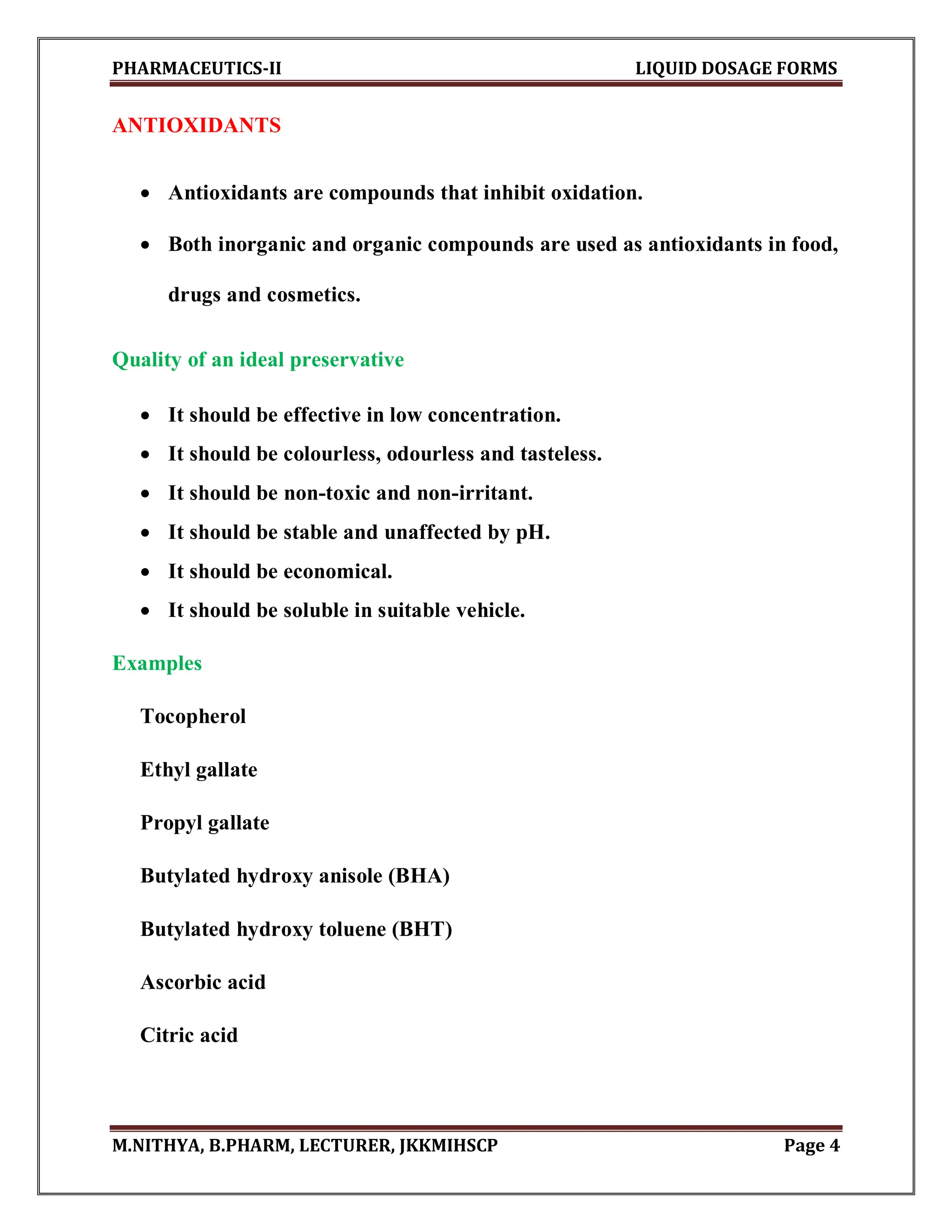 ADDITIVES or EXCIPIENTS USED IN LIQUID DOSAGE FORM.pdf