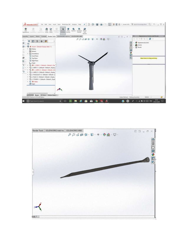 TO DESIGN A HORIZONTAL AXIS WIND TURBINE BLADE | PDF