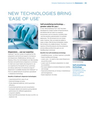 Addivant polymer stabilizers for elastomer rubber | PDF