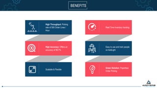 Addverb Pick-Put-To-Light - AddLight | PPT