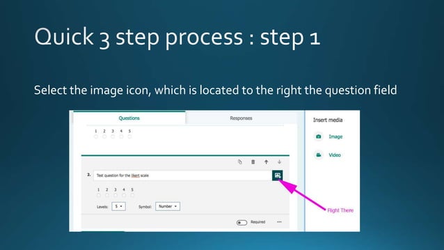 Add likert scale to microsoft forms | PPTX
