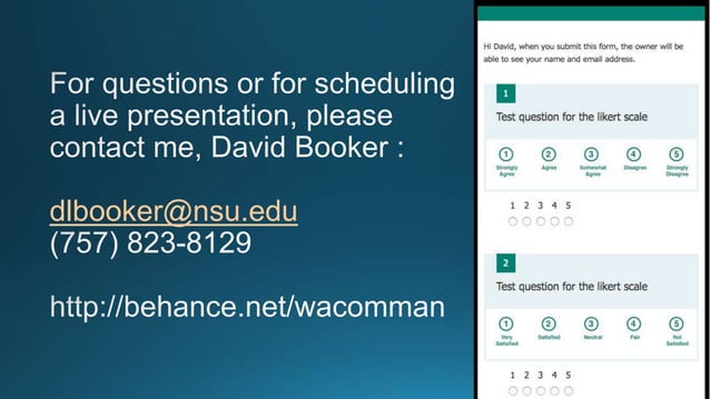 Add likert scale to microsoft forms | PPTX