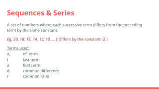 Additional Mathematics for 5th Form Exams | PPTX