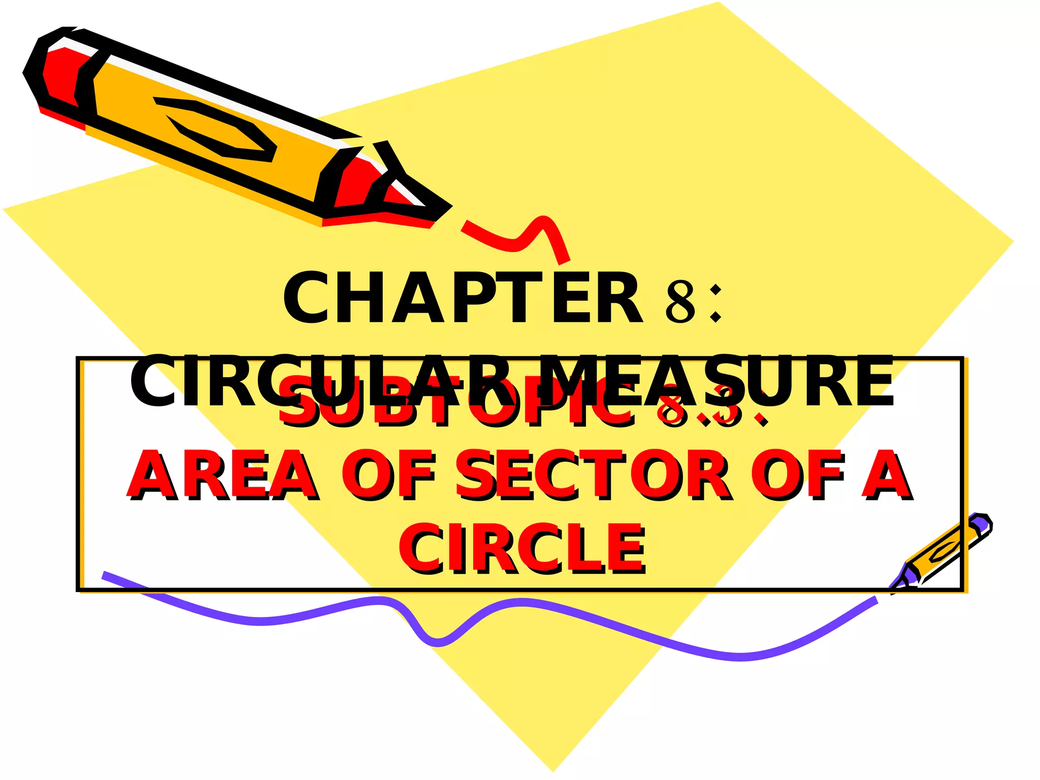 Add Math(F4) Circular Measure 8.3 | PPT
