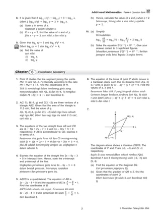 [Add math f4] question bank pelangi | PDF