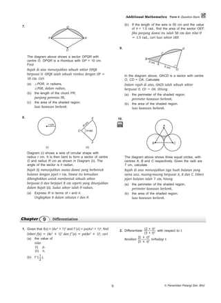 [Add math f4] question bank pelangi | PDF