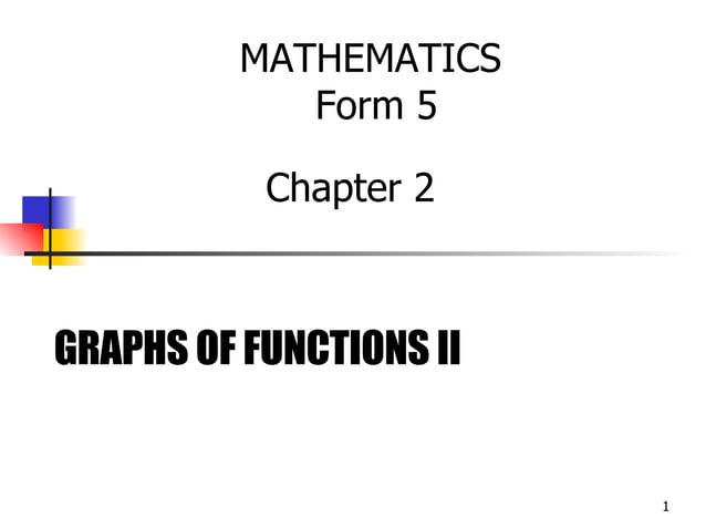 Add Math(F5) Graph Of Function Ii 2.1 | PPT