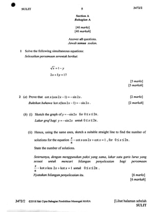 Add Math Peperiksaan Akhir Tahun Form 5 kertas2 MRSM 2018.pdf