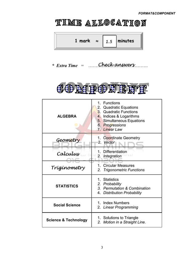 Add maths complete f4 & f5 Notes | PDF | Physics | Science
