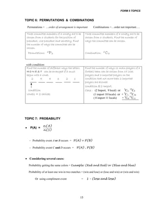 add math form 4/5 | PDF