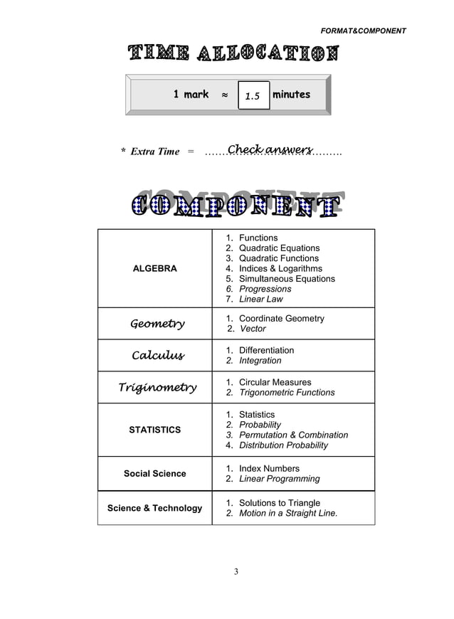 Add maths module form 4 & 5 | PDF | Physics | Science