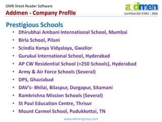 Addmen company profile 14.1 | PPT