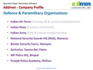 Question and Answer Software - admengroup | PPT