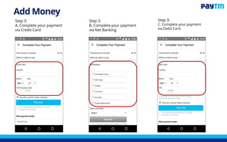 Add money - Paytm Payment | PDF