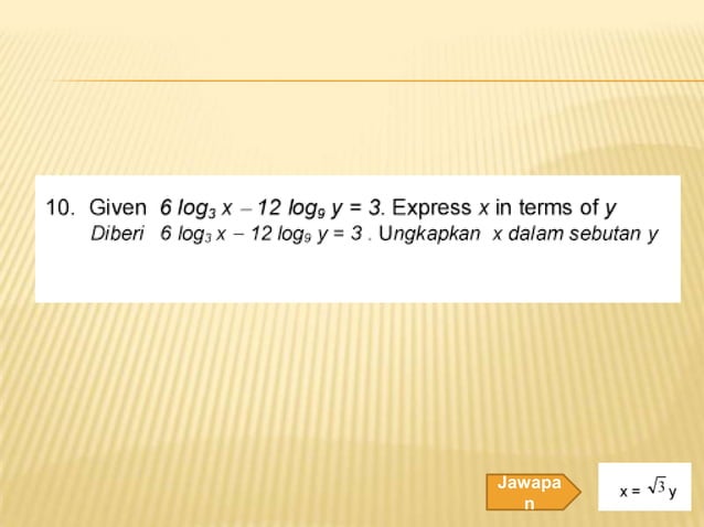 Add mth spm set 2 kertas 1 | PPT