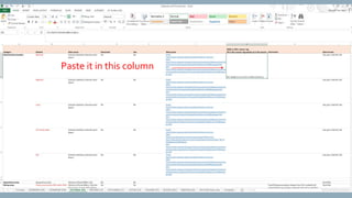 Instructions to fill in the name tag | PPTX