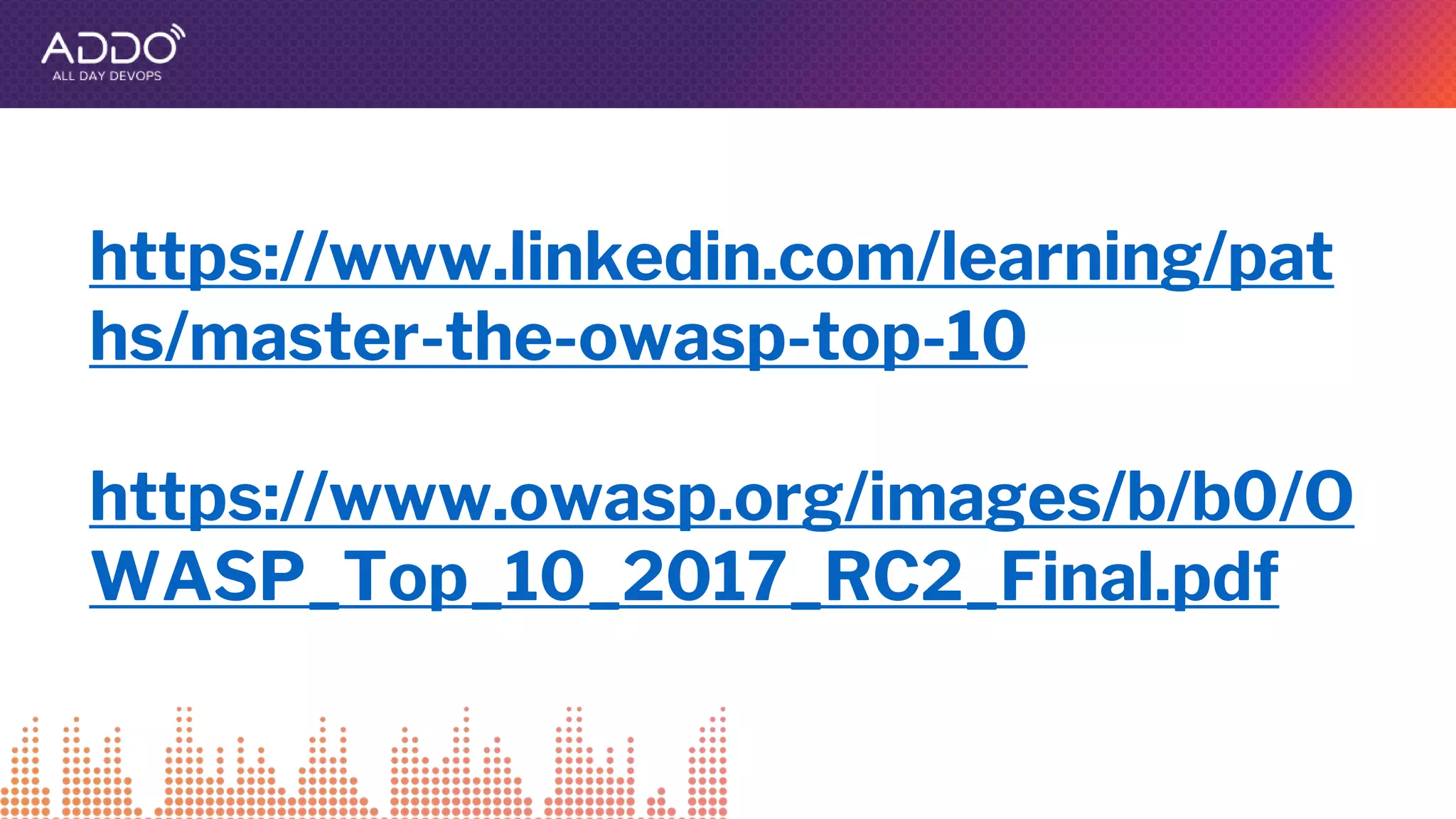 OWASP Top 10 Overview | PPT