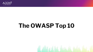 OWASP Top 10 Overview | PPT