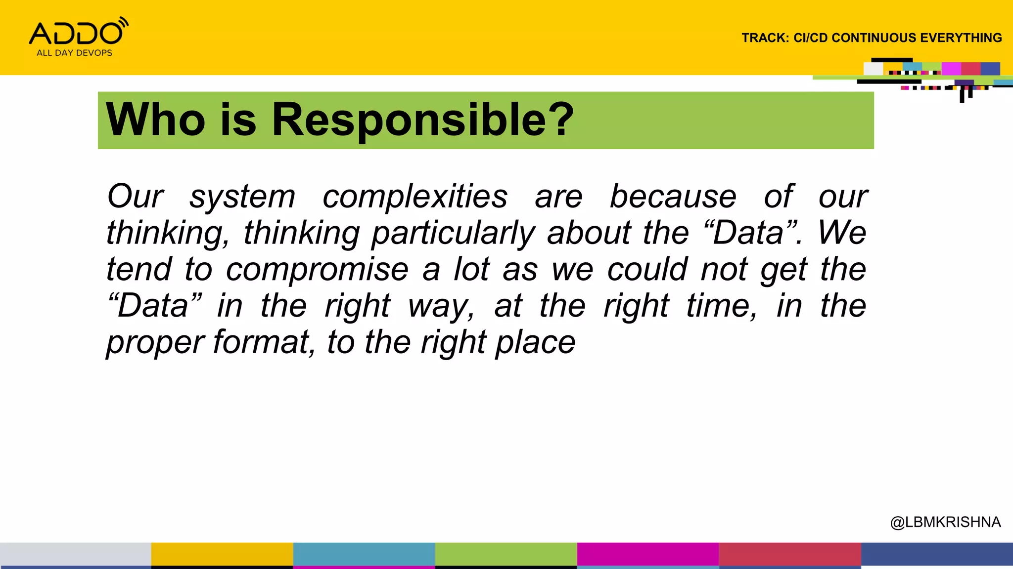 Our DevOps Journey is Incomplete Without Data | PDF | Databases | Computer Software and Applications